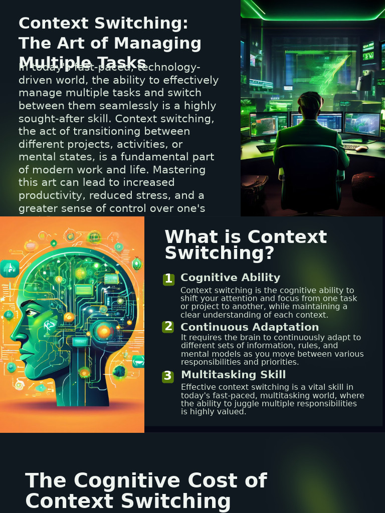 Mastering Context Switching Skills | PDF | Attention | Behavioural Sciences