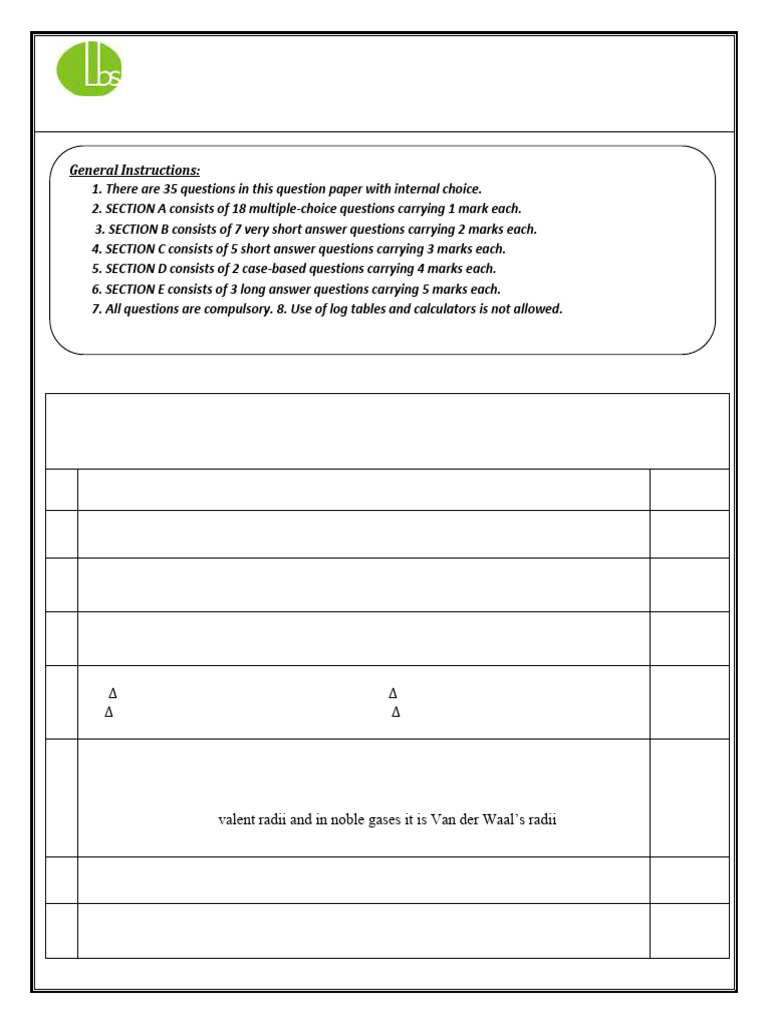 Class Xi Chemistry Pdf Atoms Electron