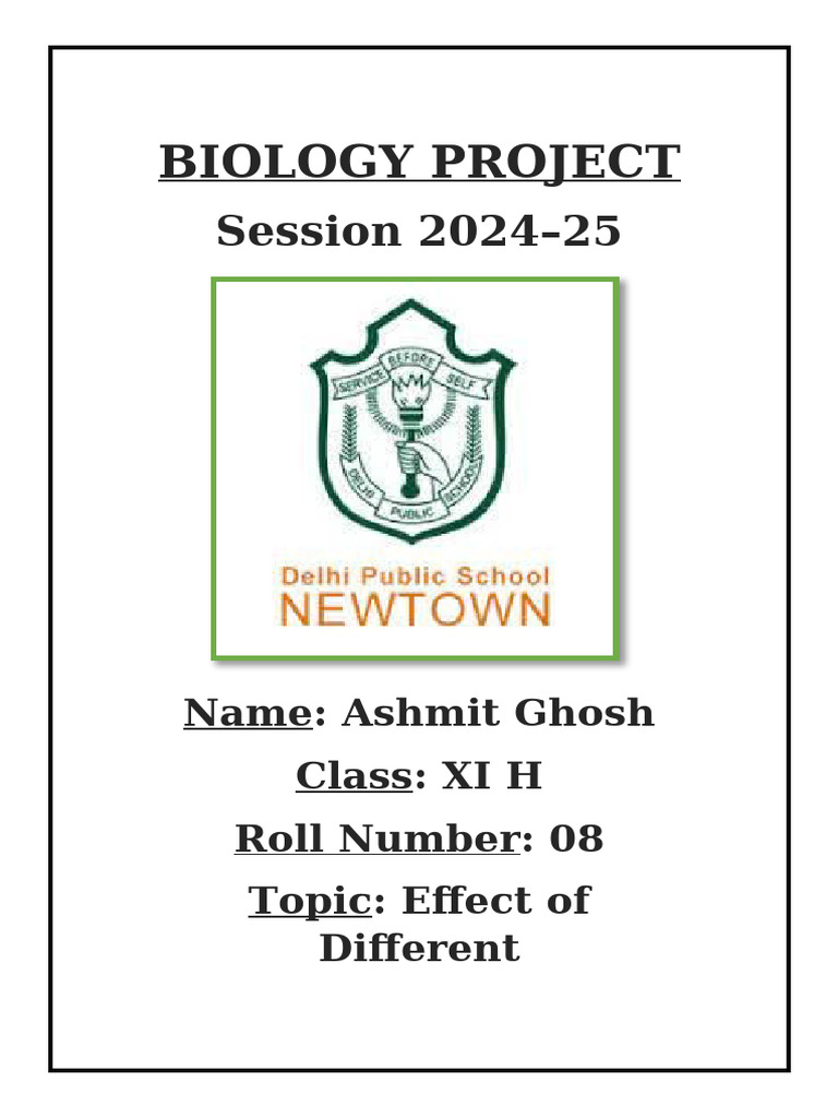 PROJECT Front Page Inner | PDF