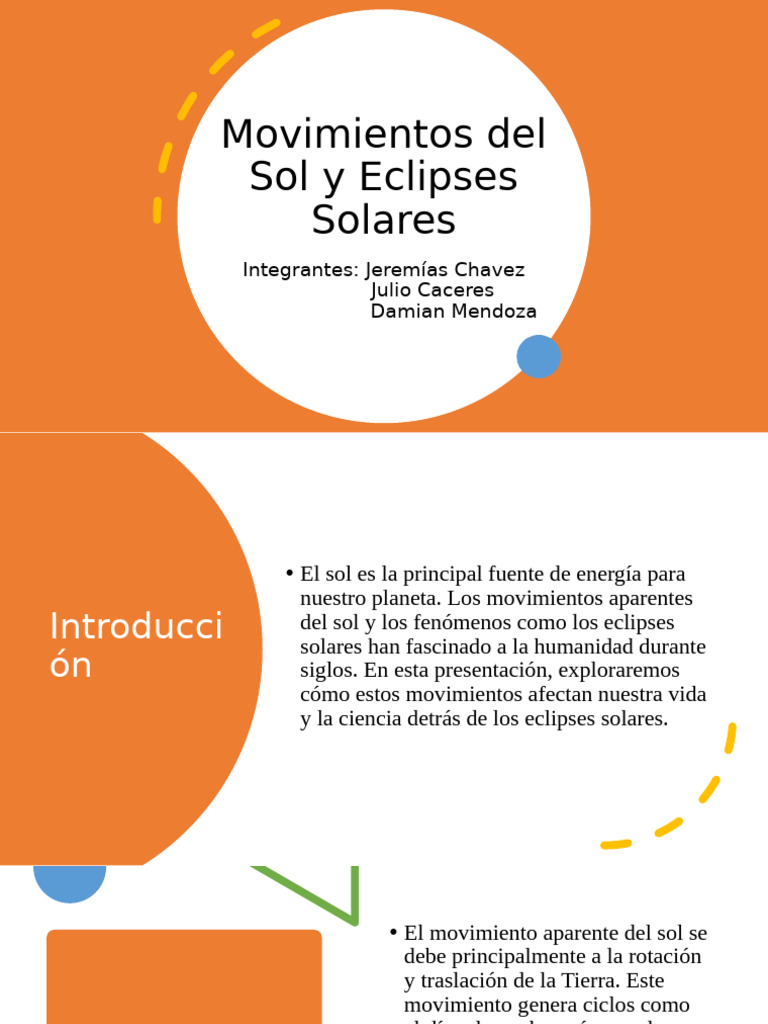 presentacion de ciencias 3 | PDF | Eclipse | Eclipse solar