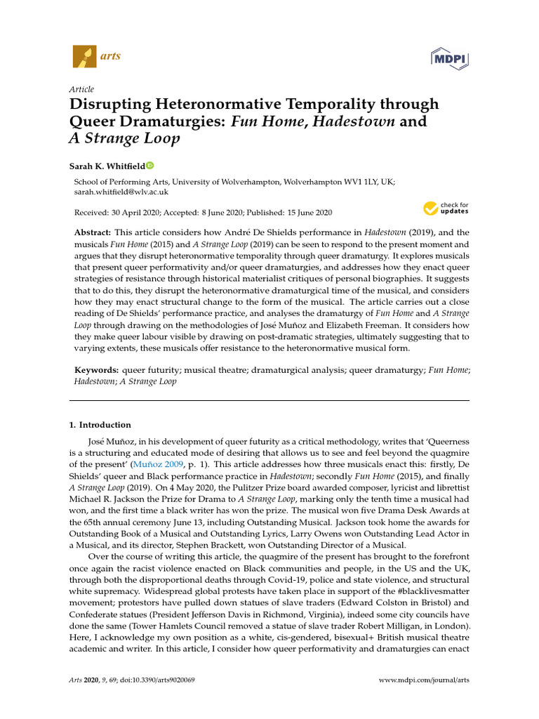 Disrupting Heteronormative Temporality T | PDF