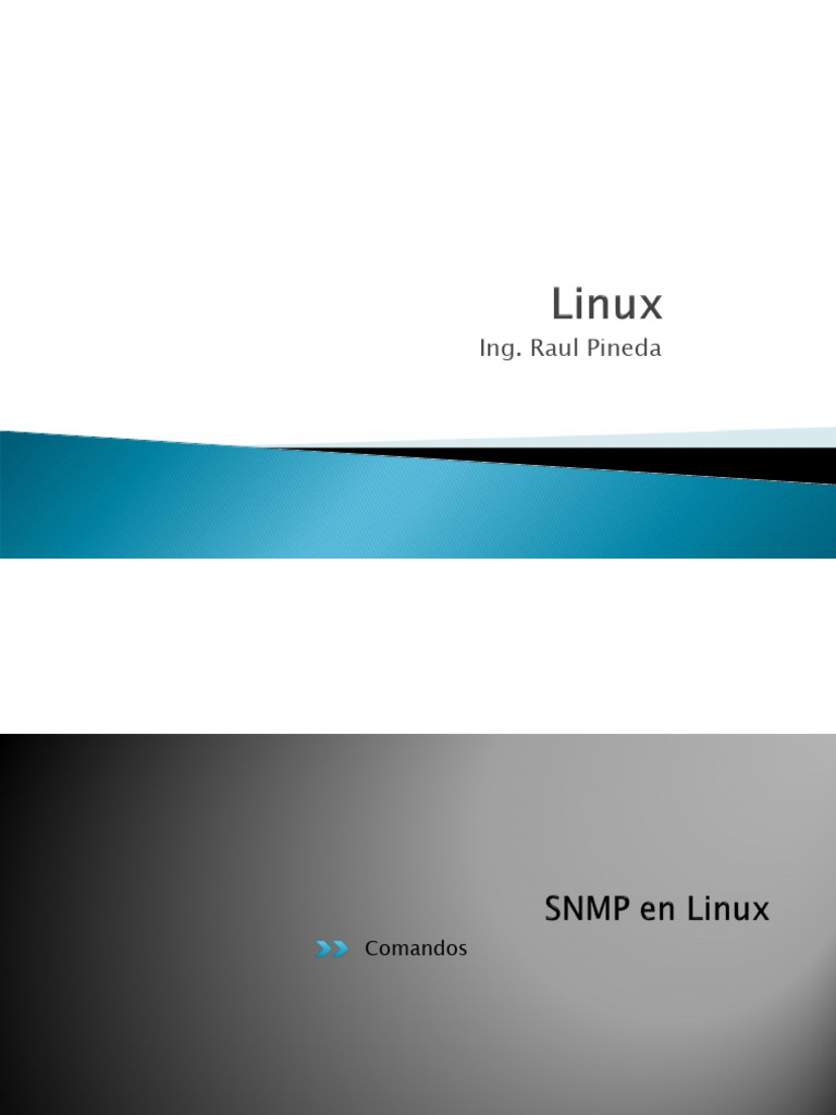 Clase No.13 - SNMP en Linux v1.0 Ciclo II-2024 (Ing. Raul Pineda) | PDF | Arquitectura de ...