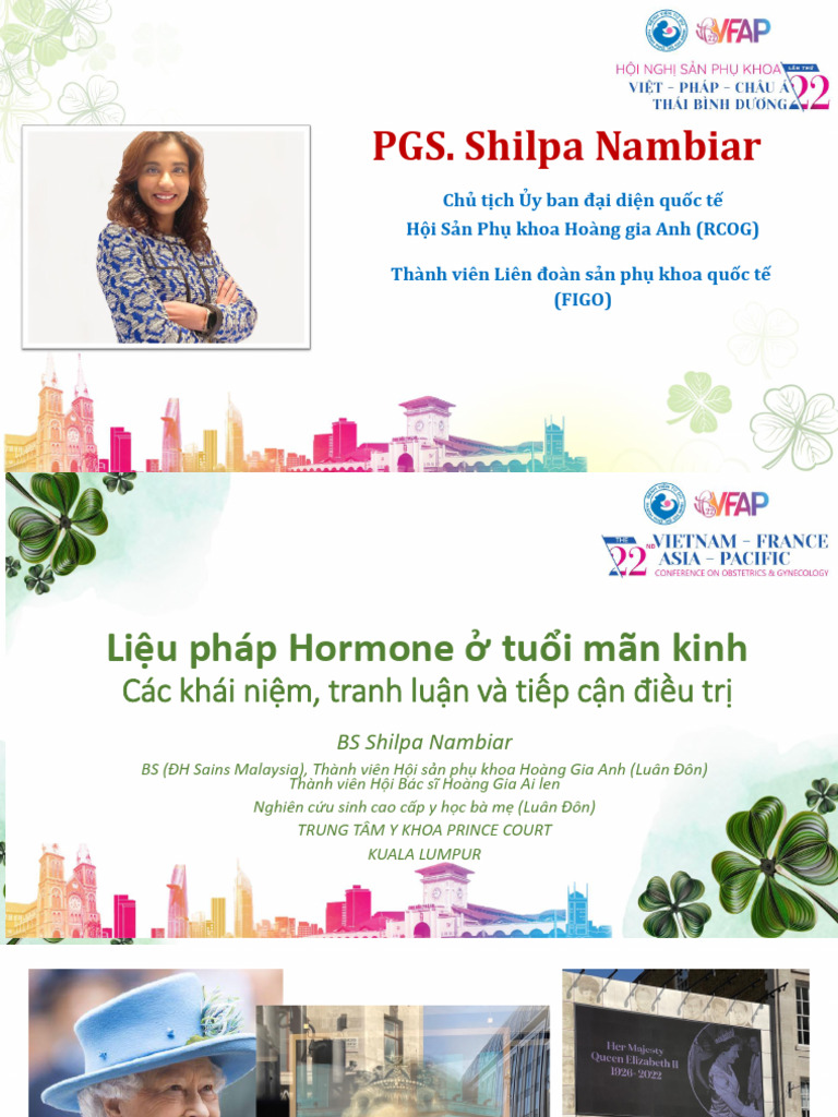 SHILPA NAMBIAR Liệu Pháp Hormone Ở Tuổi Mãn Kinh | PDF