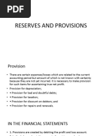 Class 11 Accountancy Provisions and Reserves Notes | PDF | Expense ...