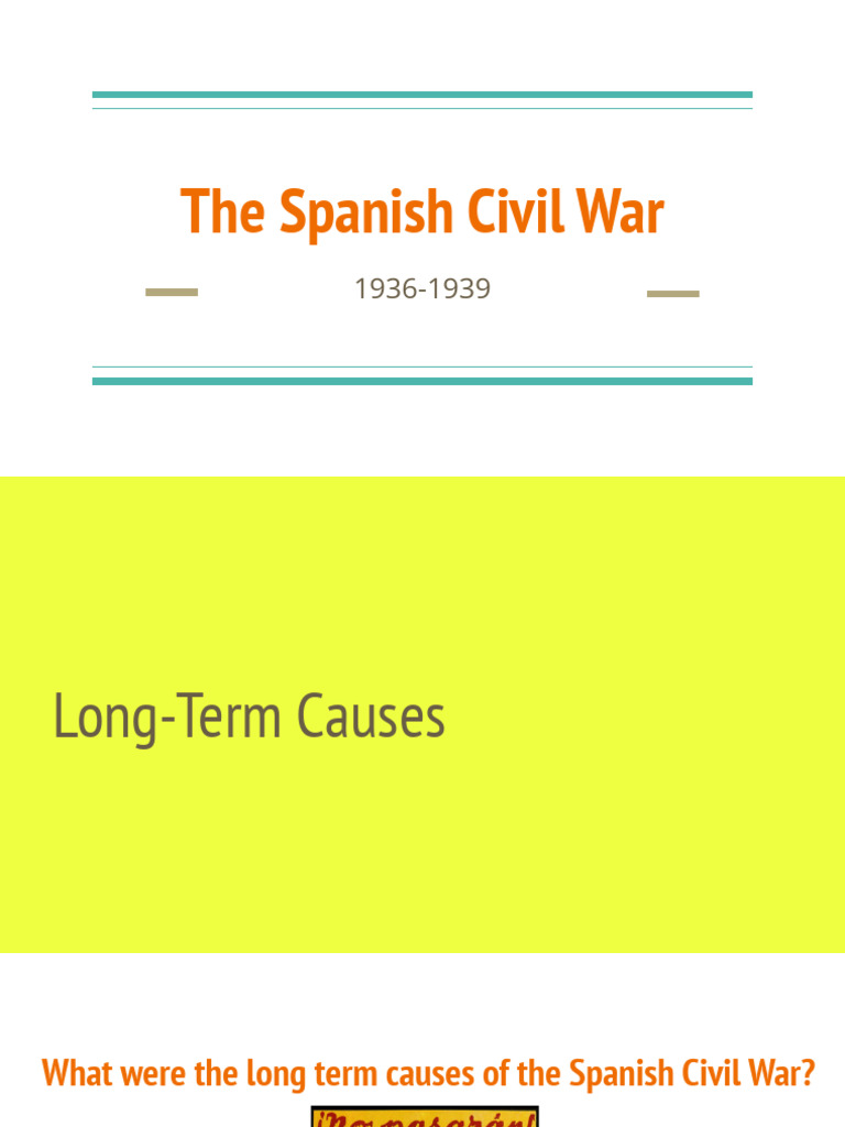 The Spanish Civil War | PDF | Spanish Civil War | Francisco Franco