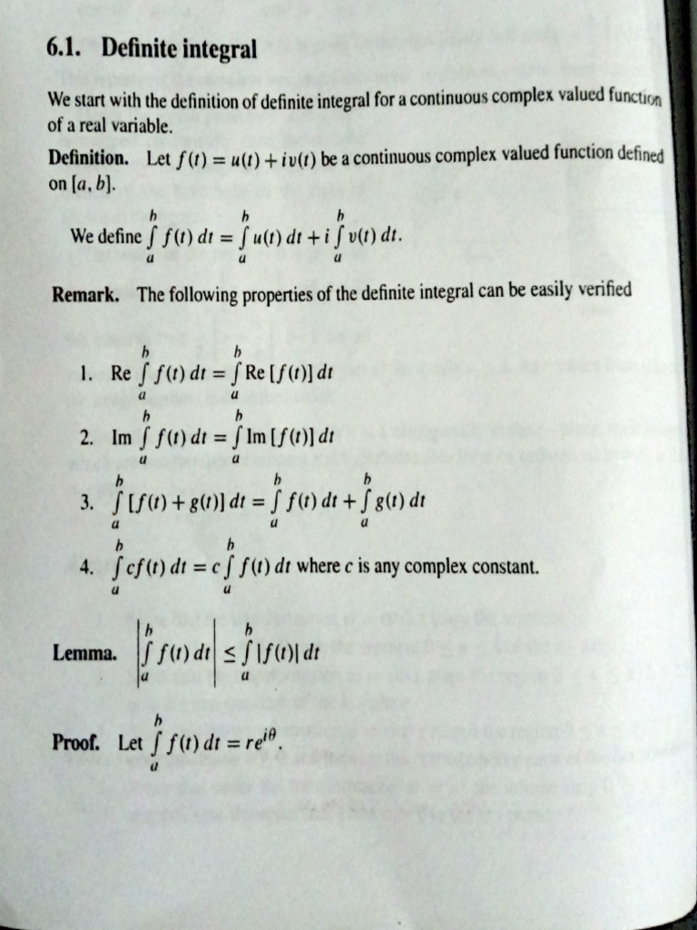 Complex Integration Basics | PDF | Complex Analysis | Mathematical Physics
