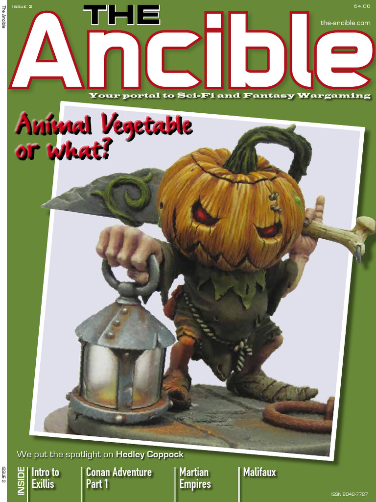 The Ancible Issue 2: Sci-Fi Wargaming Insights | PDF | Books
