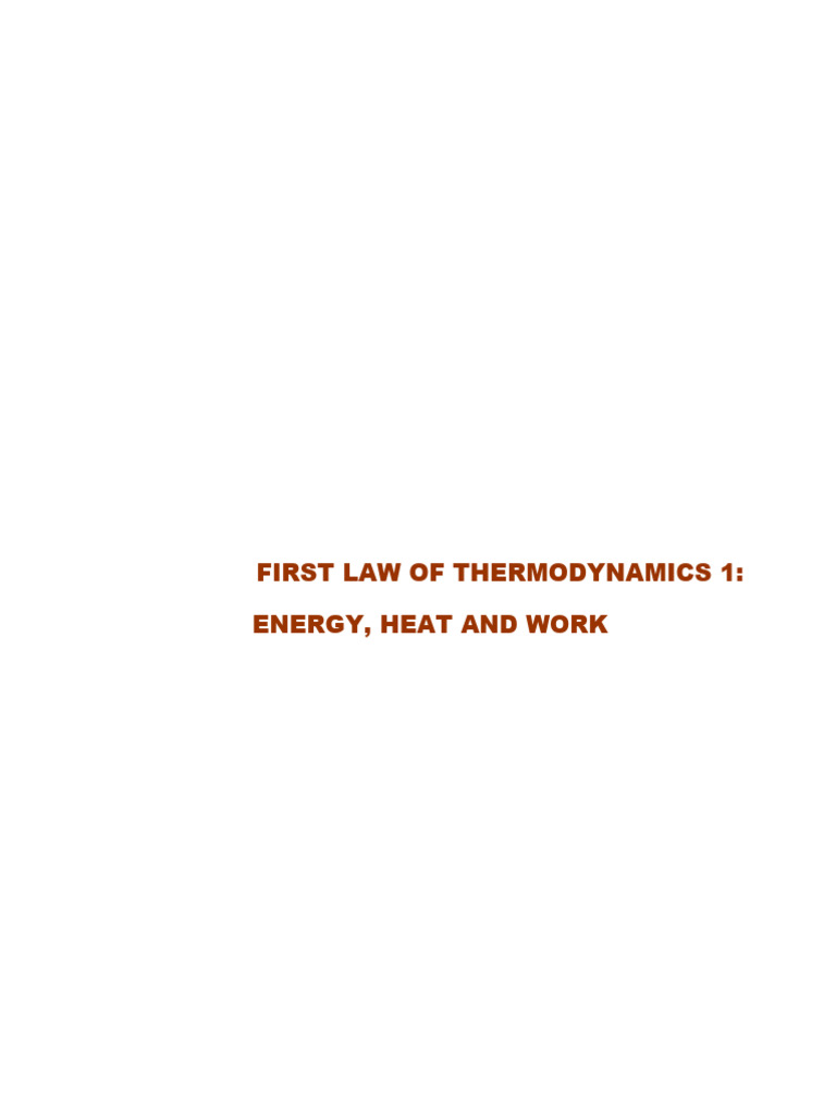 CHE201 Note - Module 2 - Lecture - 1 - 241205 - 084813 | PDF | Heat ...