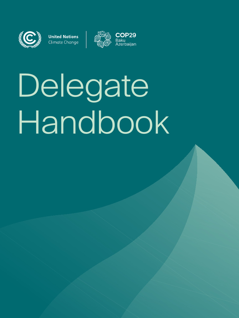 COP29 Azerbaijan - Delegate - Handbook | PDF | Travel Visa | Logistics