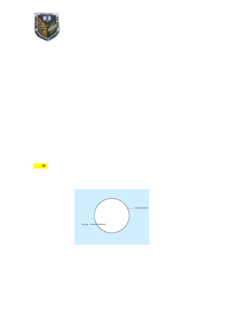 Circulo y Circunferencia | PDF | Pi | Longitud