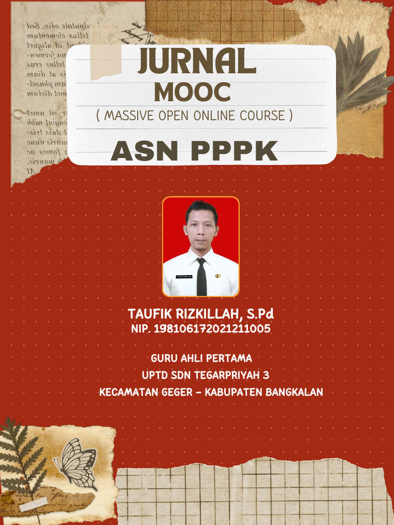 Jurnal Orientasi Mooc PPPK - Taufik.r | PDF