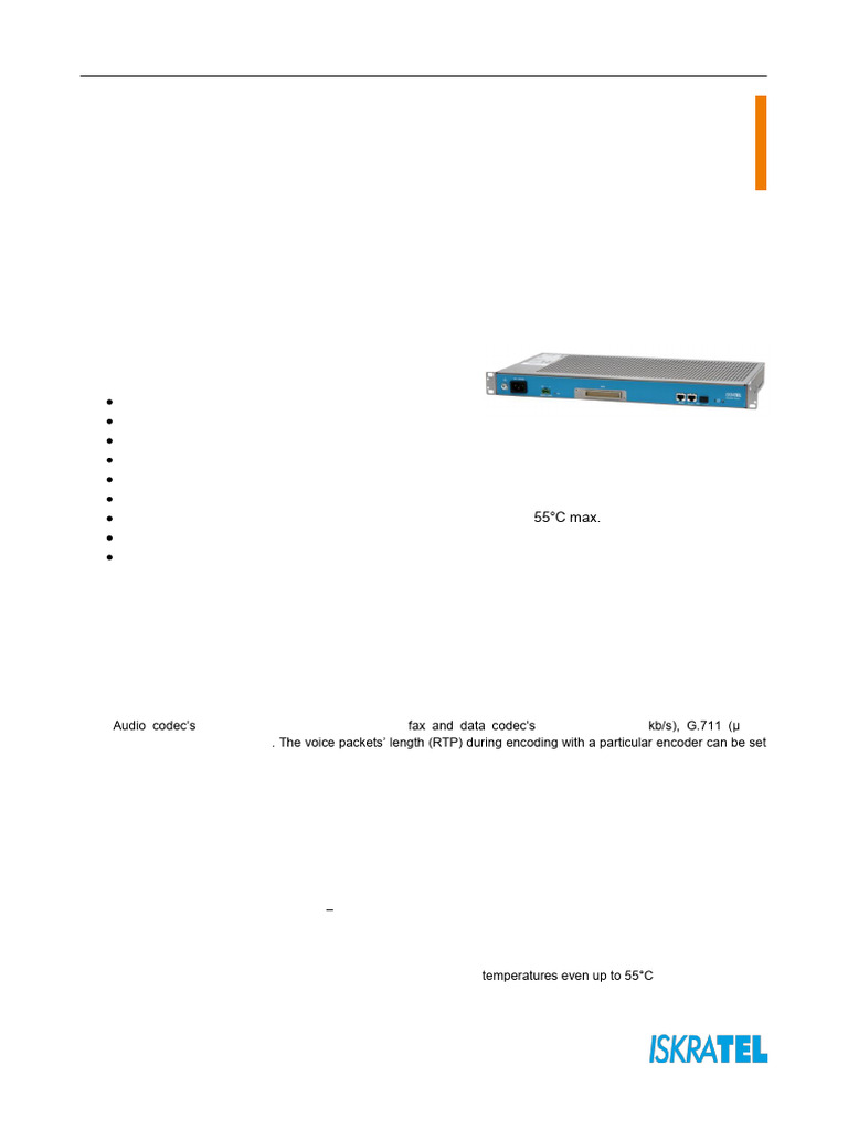 SI3000 Peso Datasheet en Web 0 | PDF | Voice Over Ip | Session Initiation Protocol