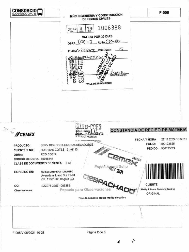 20241127 Escombrera Cemex 3 | PDF