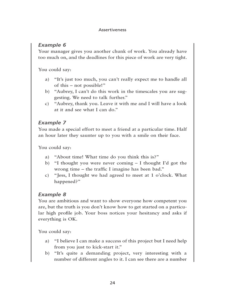 Mastering Assertiveness Techniques | PDF