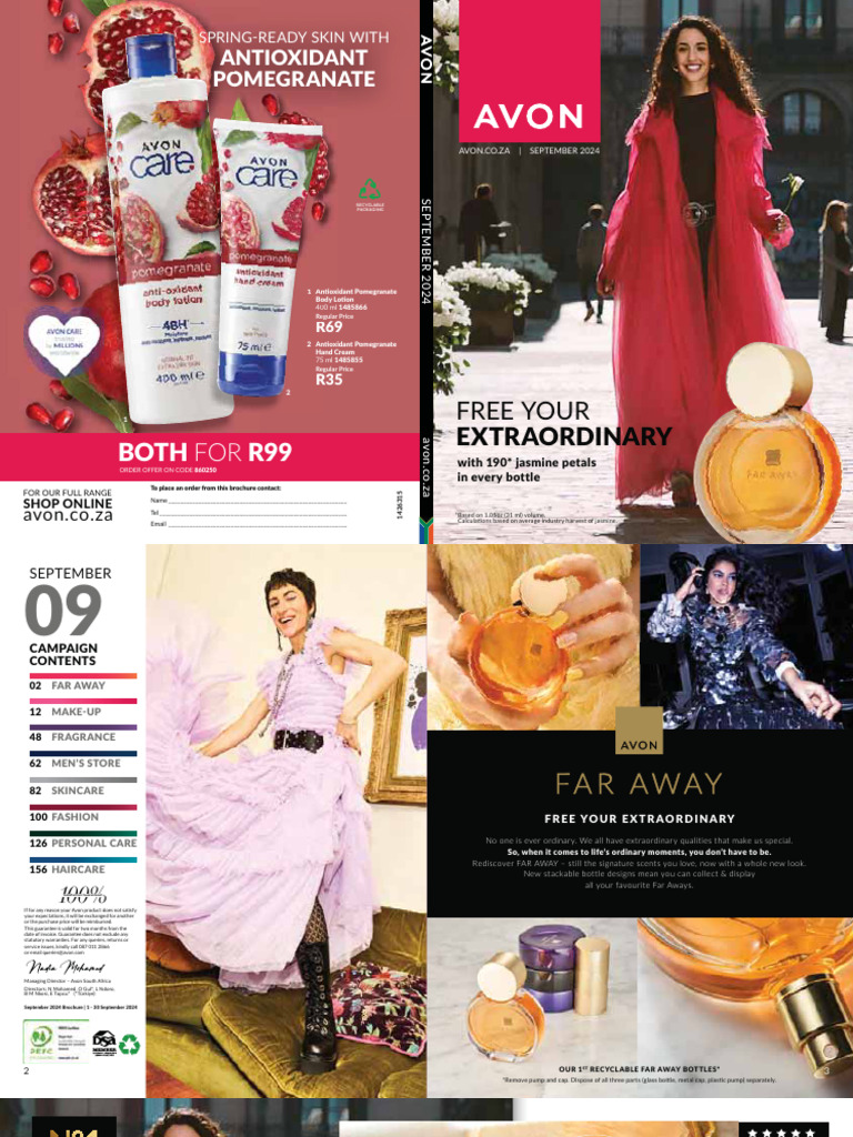 9.1 Avon C9 September 2024 Brochure - LR | PDF | Perfume | Odor