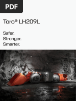Toro Lh515i Underground Loader Product Specification Sheet English ...