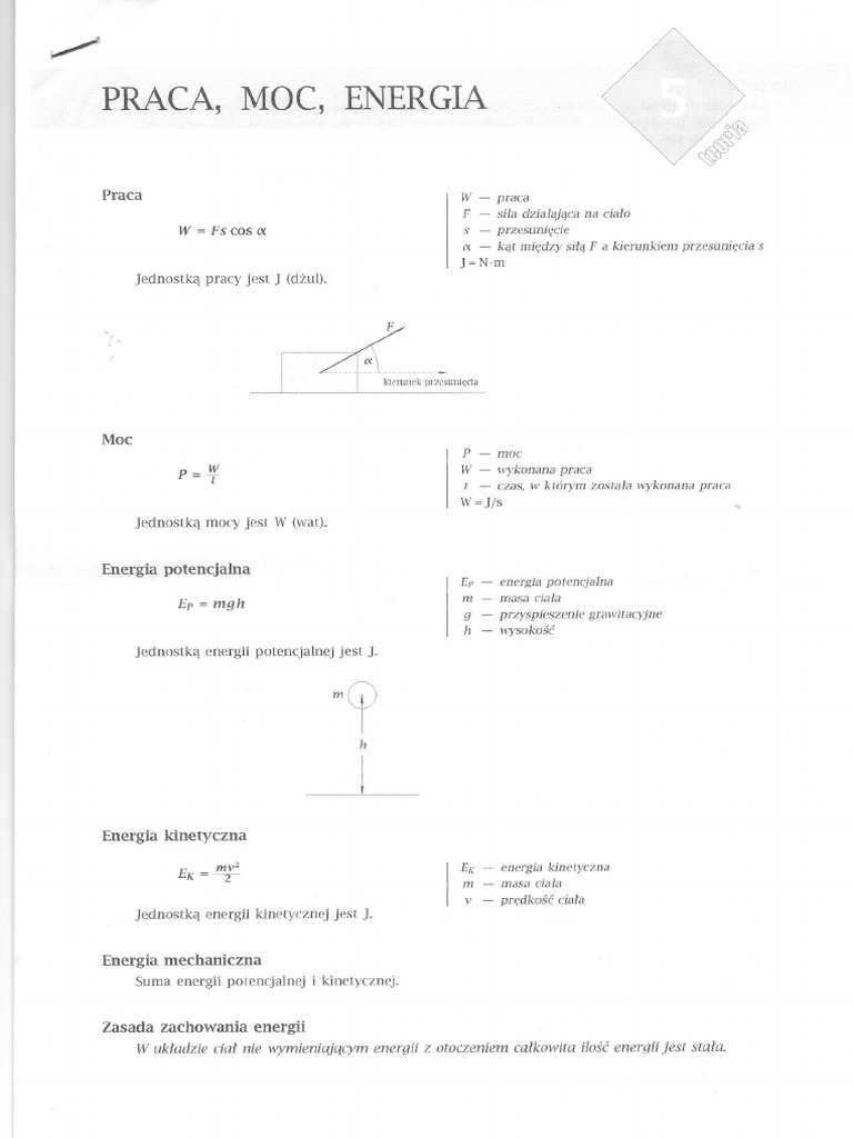 05.Praca Moc Energia | PDF