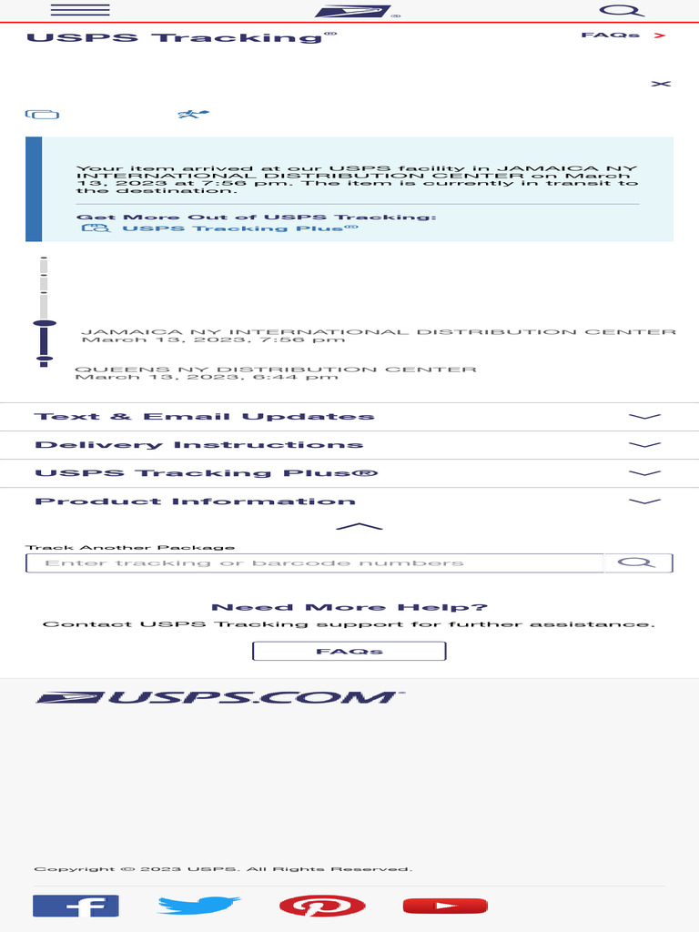 USPS Tracking® Results | PDF | United States Postal Service | Companies