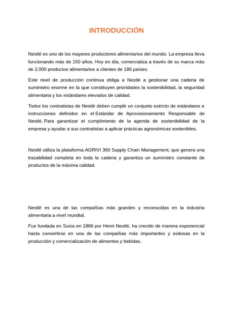 Empresa Nestlets | PDF | Hacerse un nido | Economias