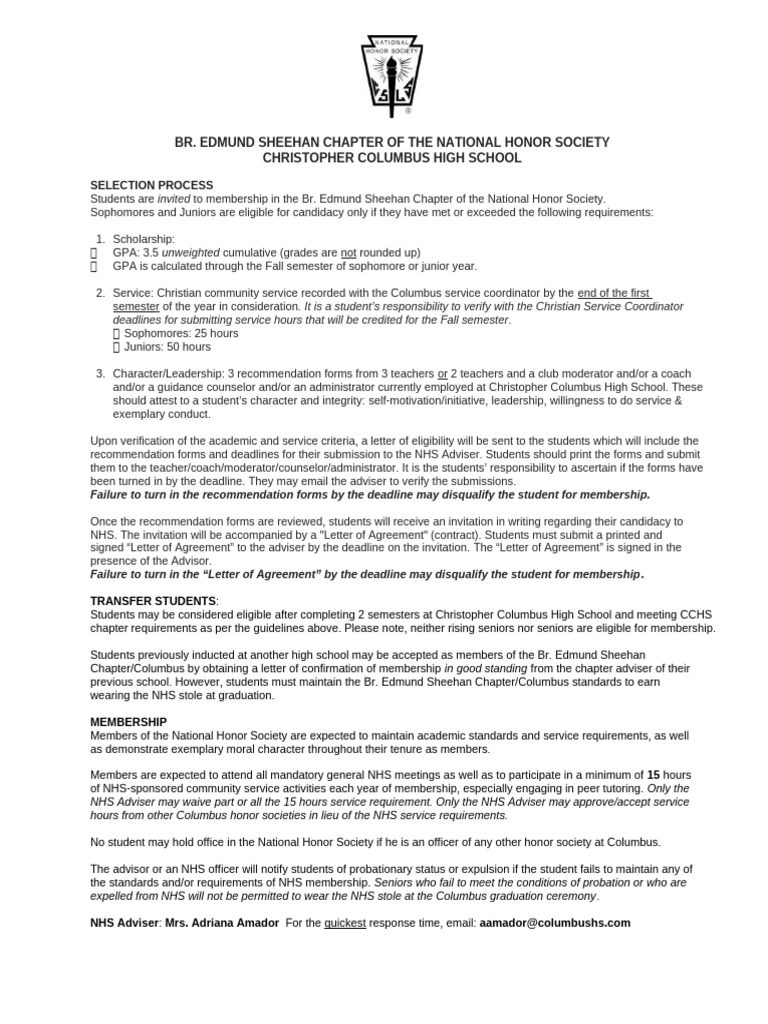 Selection & Membership NHS | PDF