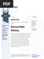 Coursera Certificate Example | PDF