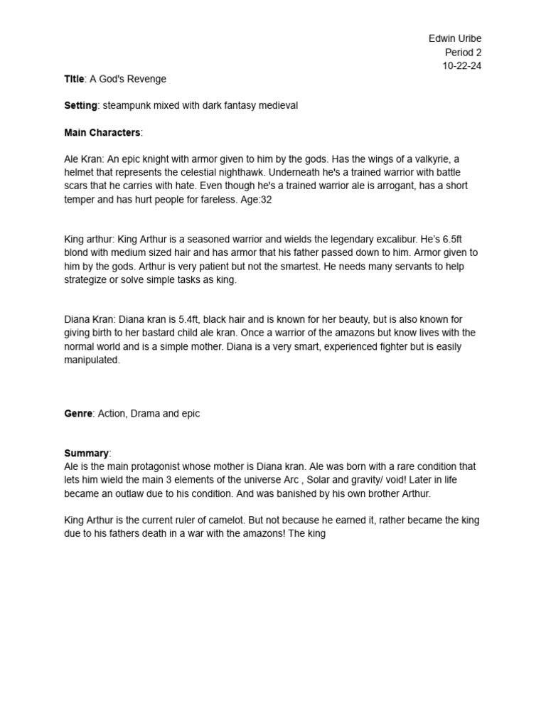 Movie Poster Summary | PDF