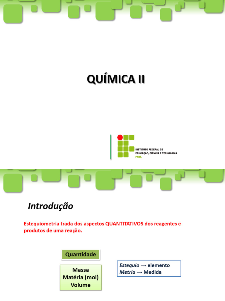 Cálculos Estequiométricos em Química | PDF | Estequiometria | Química
