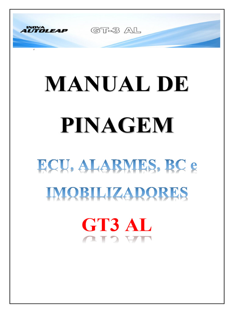 Manual Gt3 Alarmes | PDF | Indústria automobilística | Veículo motorizado