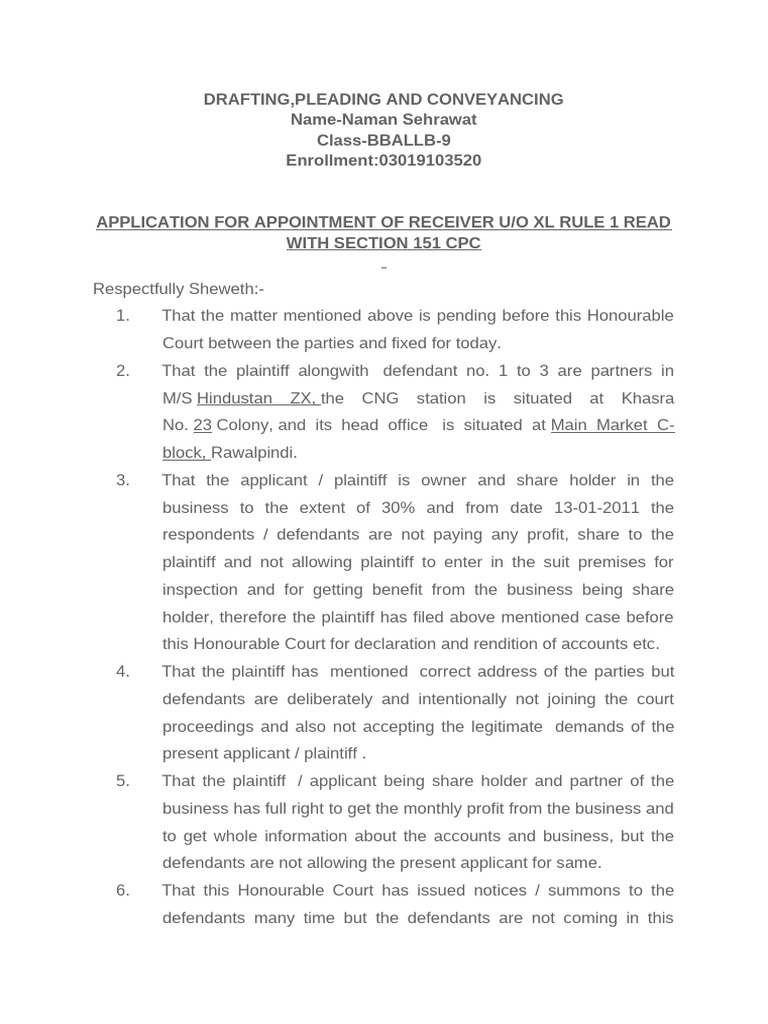 DPC Assignment 12 Nov | PDF | Lawsuit | Justice