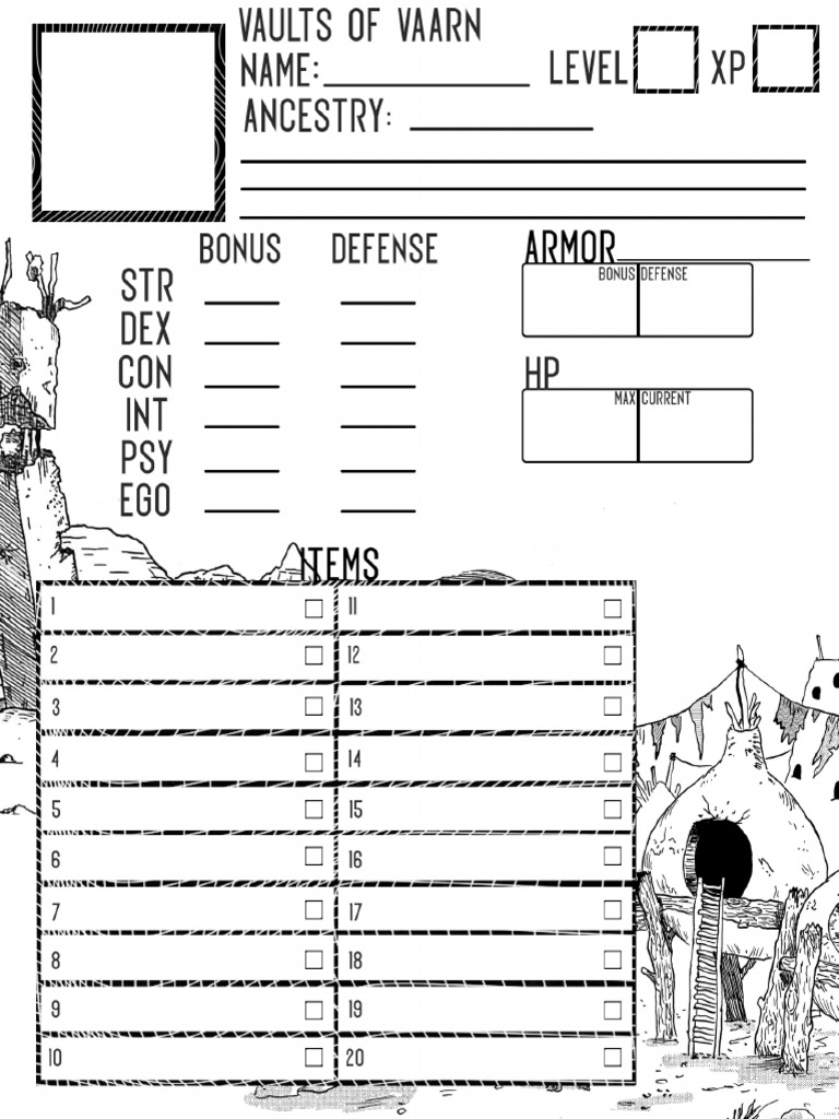 Vaarn B&W Sheet Mia | PDF