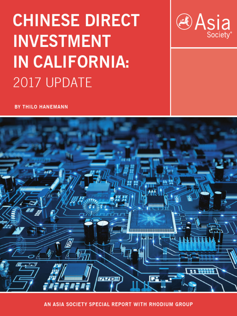 Chinese Direct Investment in California - 2017 Update | PDF | Venture ...