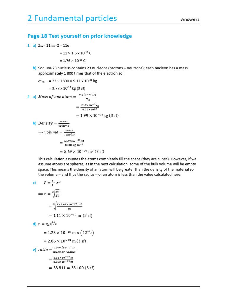 Particle Physics Study Guide | PDF | Elementary Particle | Quark
