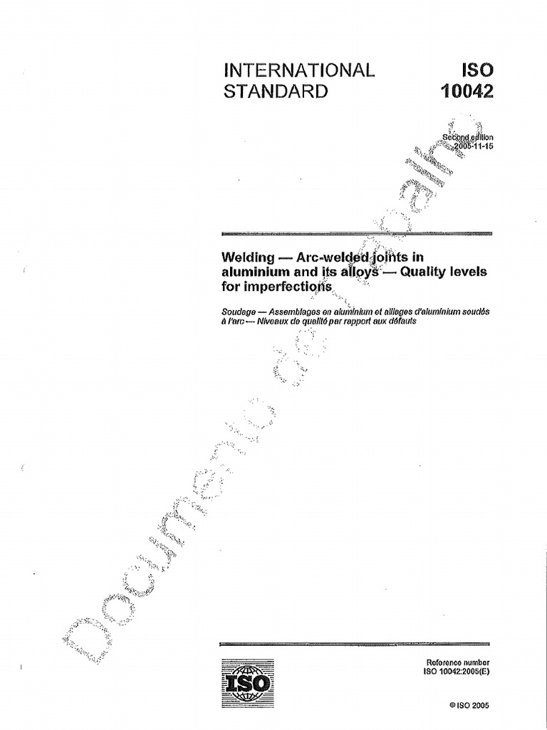 Iso 10042 - 2005 | PDF