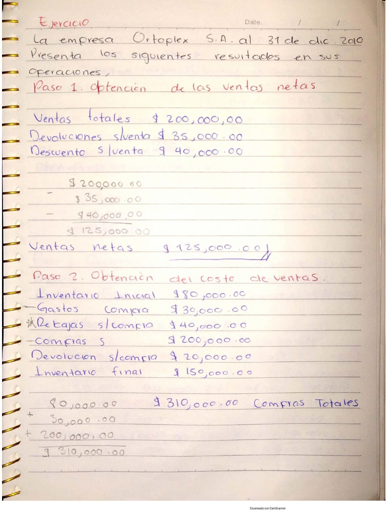 Gestión de Costos. Evelin Adilene Baca Razcon | PDF