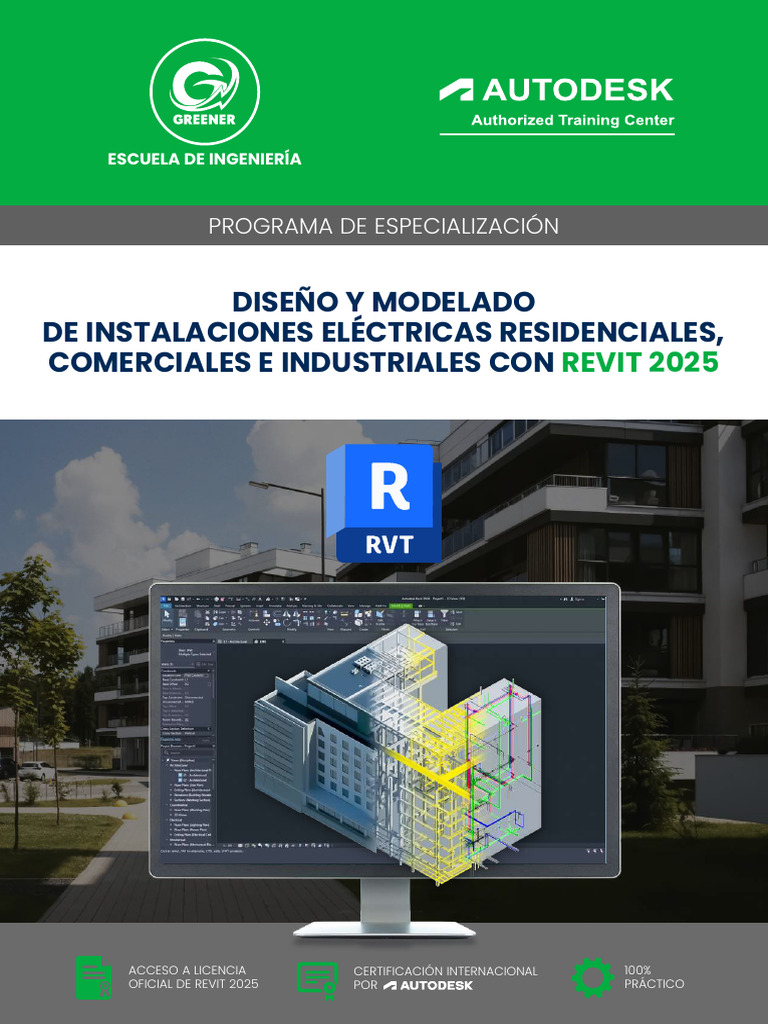 Especialización en Revit 2025 para Ingenieros | PDF | Autodesk Revit | Ingenieria Eléctrica