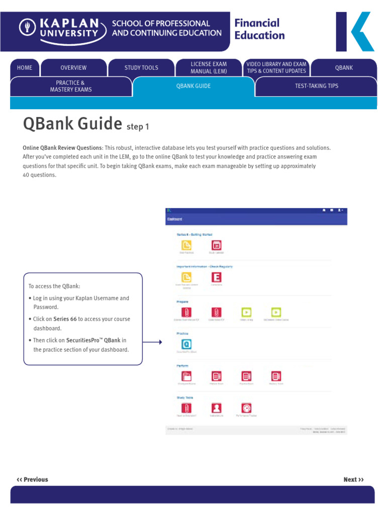 BestPractices Series66 Kaplan | PDF | Question | Mathematics