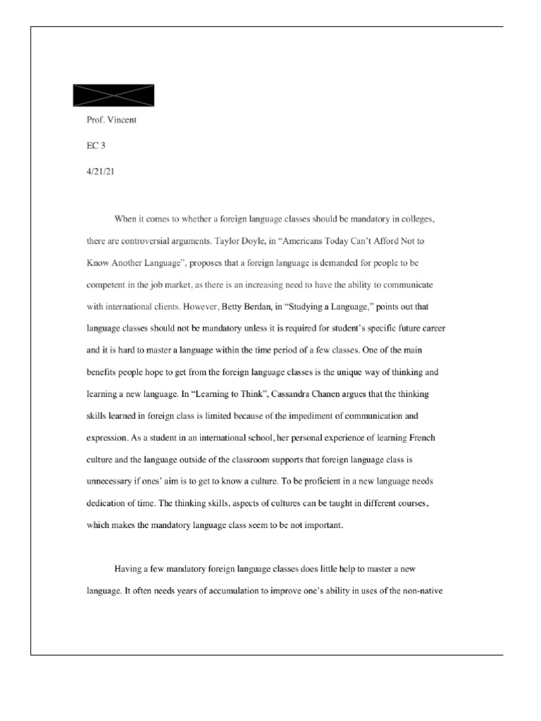 RoomforDebate Example3 | PDF