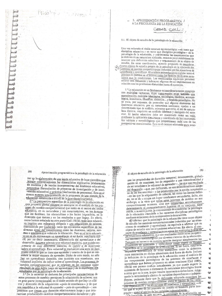 Cesar Coll Prof. Yesi | PDF