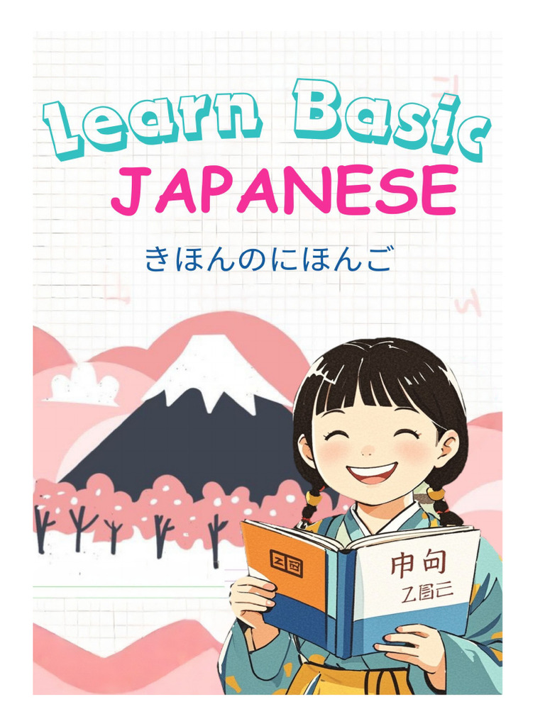 Learn Basic Japanese Edited Version | PDF | Japanese Language ...
