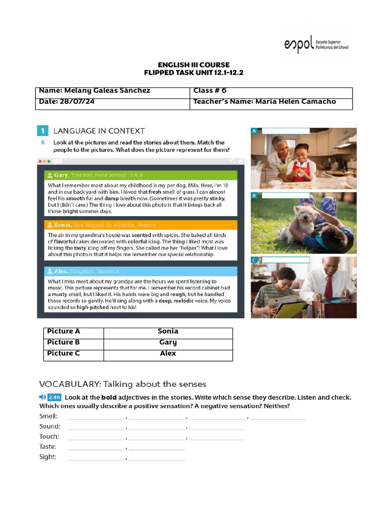 Flipped Task (English Iii) | PDF