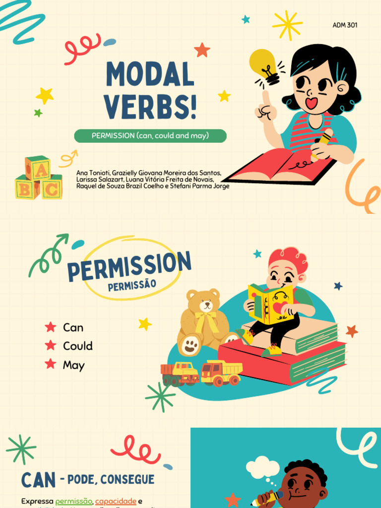 Verbos Modais de Permissão | PDF