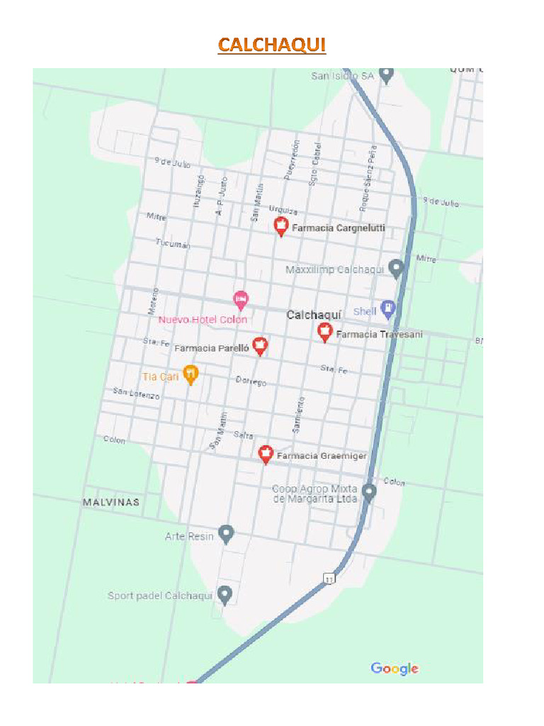 MAPAS DE RUTA 46 | PDF