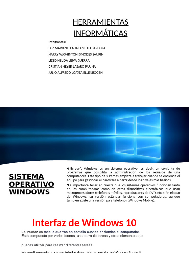 Trabajo Herramientas Informaticas | PDF | Periférico | Informática