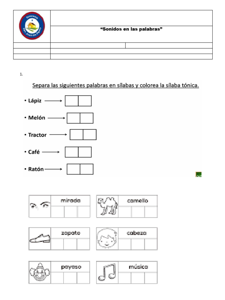 Castellano Grado 1ro 11 - 05 - 2021 | PDF