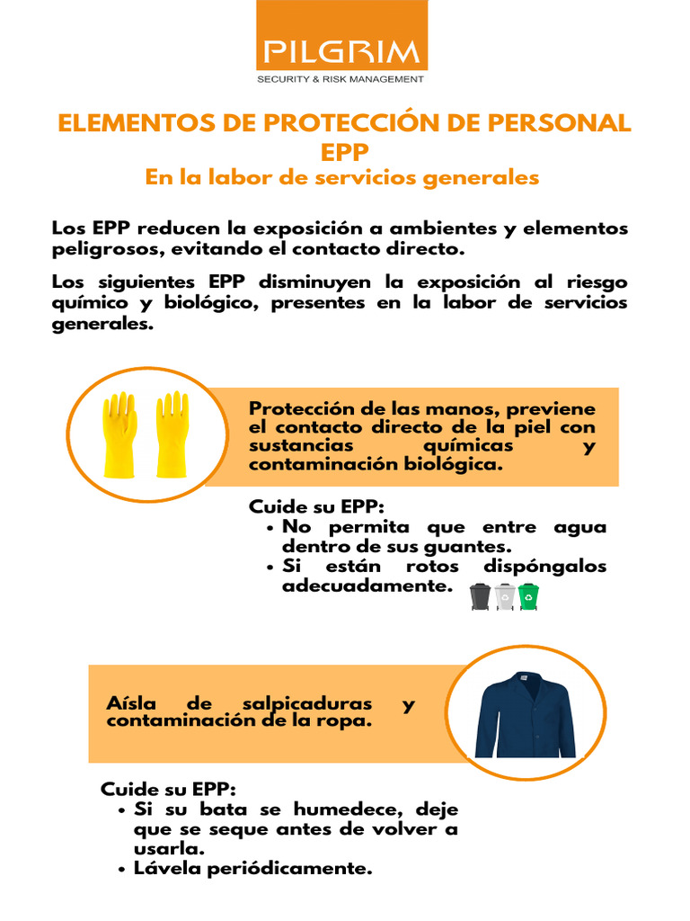 EPP en Servicios Generales | PDF