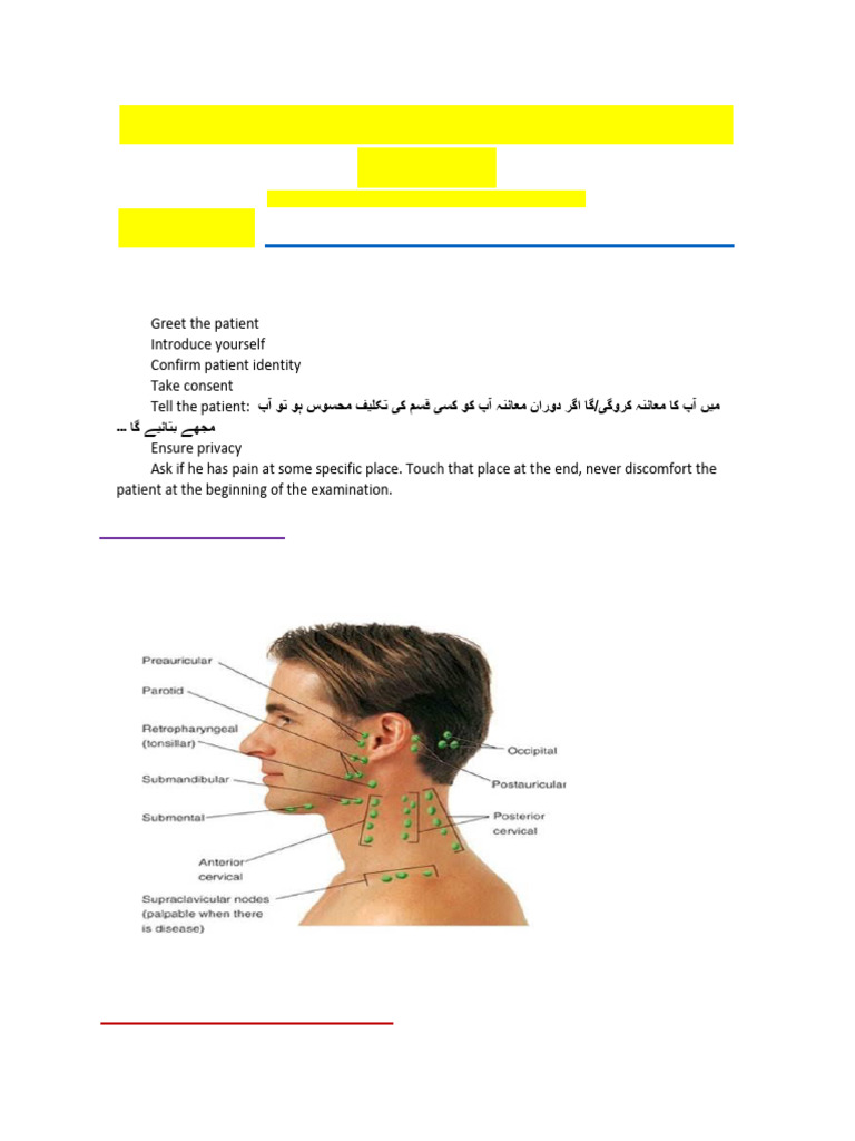 Comprehensive ENT Examination Guide | PDF | Thyroid | Human Anatomy