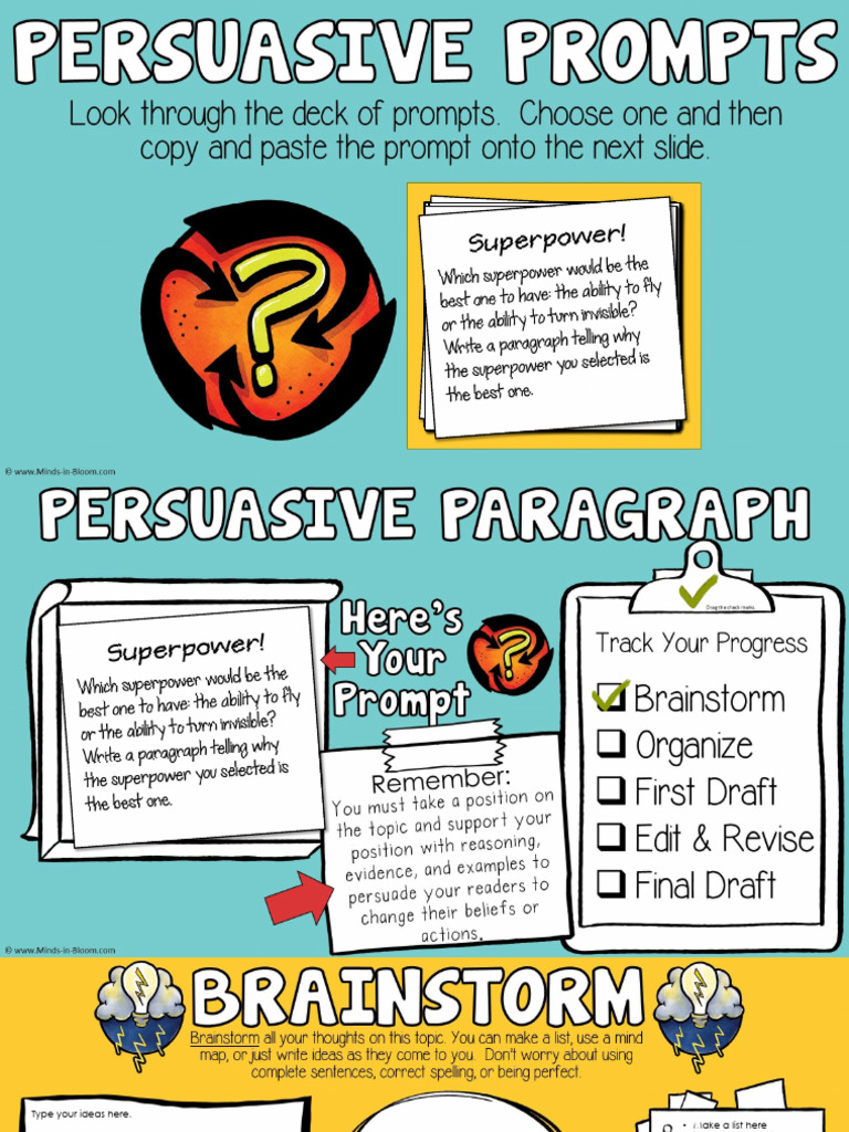 Persuasive Paragraph | PDF