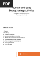 The Muscular System Student | PDF | Anatomical Terms Of Motion | Joints