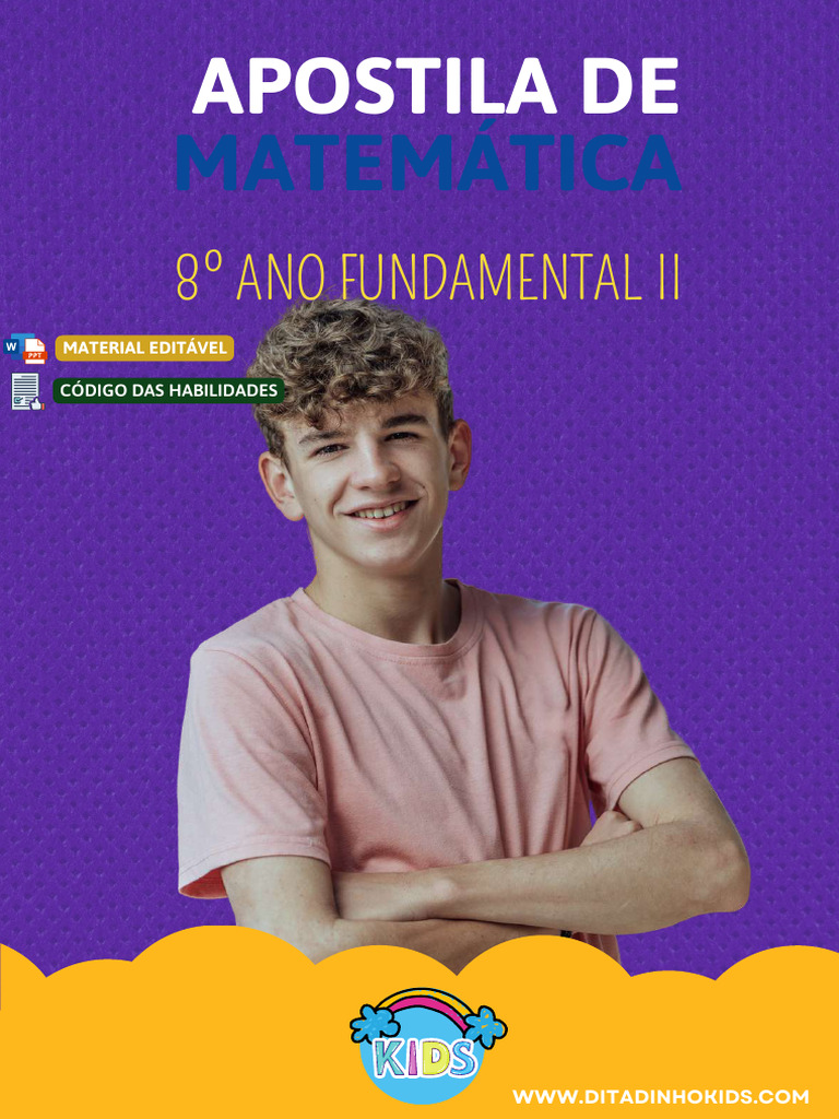 Apostila de Matemática 8º Ano | PDF | Números | Número real