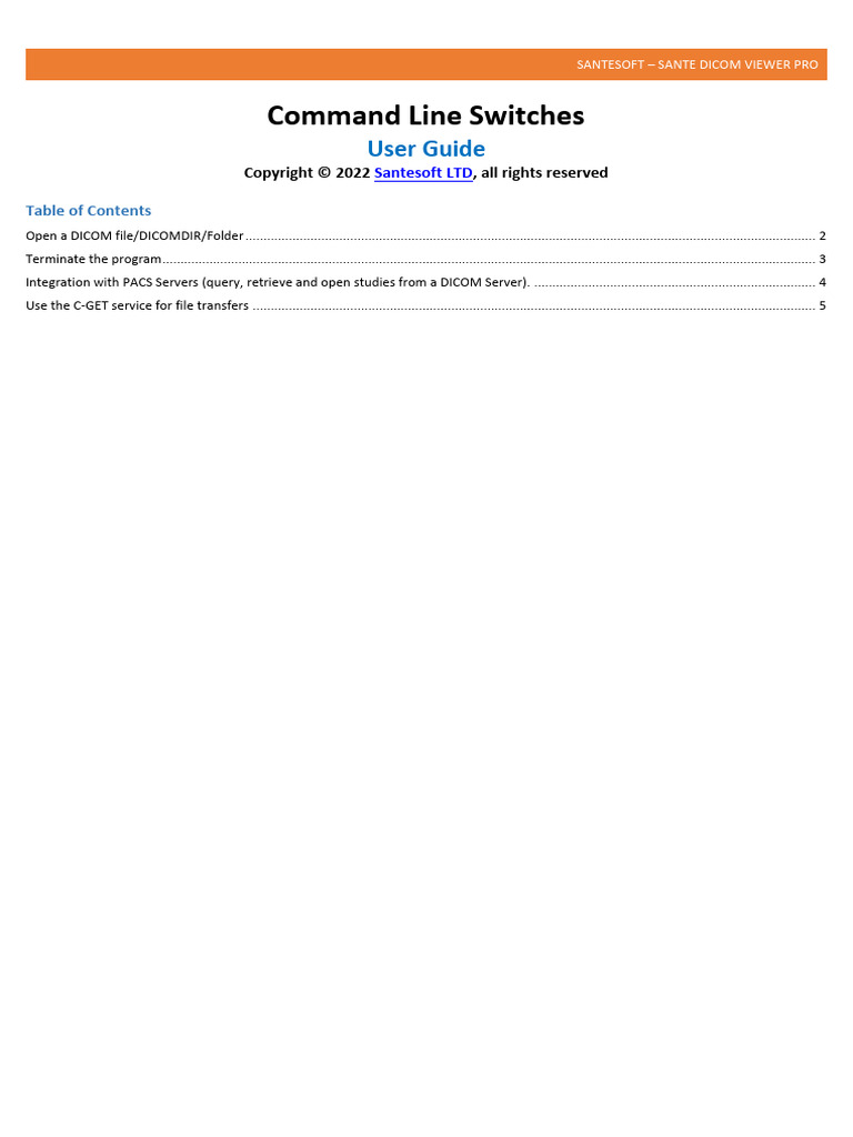 Command Line Switches | PDF | Command Line Interface | System Software